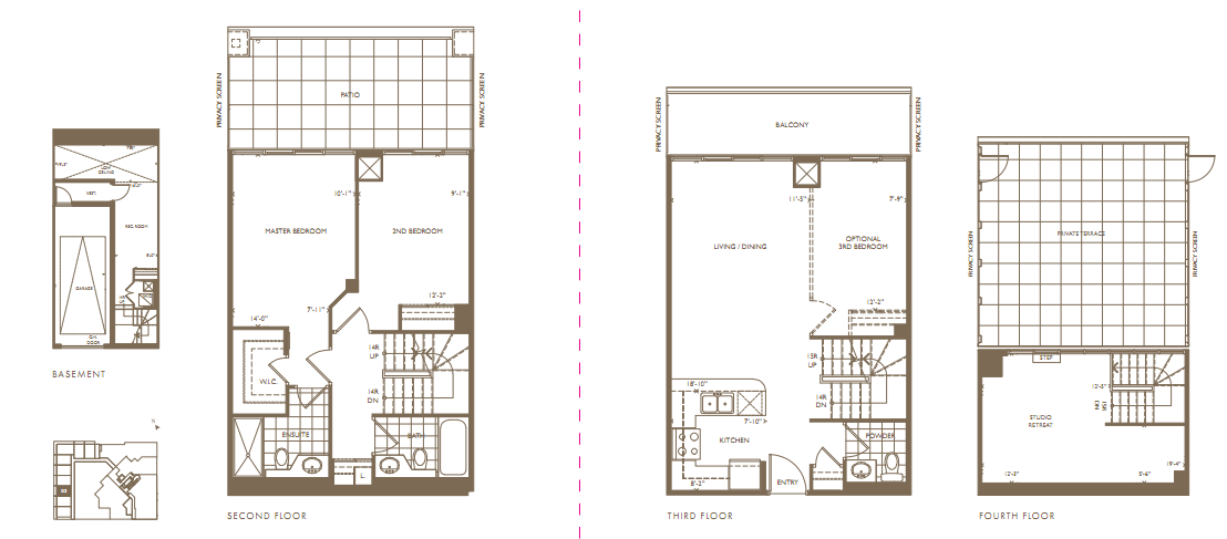 Beyond The Sea and Star Tower | Spinnaker | Floor Plans and Pricing