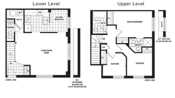 The Towns at Cedar Gardens - Maple Floor Plan, Toronto ON | Livabl