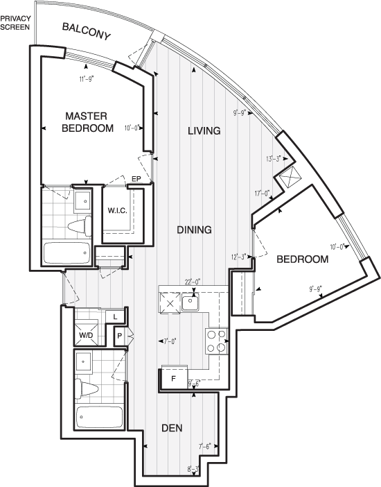 Solaris at Metrogate | 2C+D | Floor Plans and Pricing