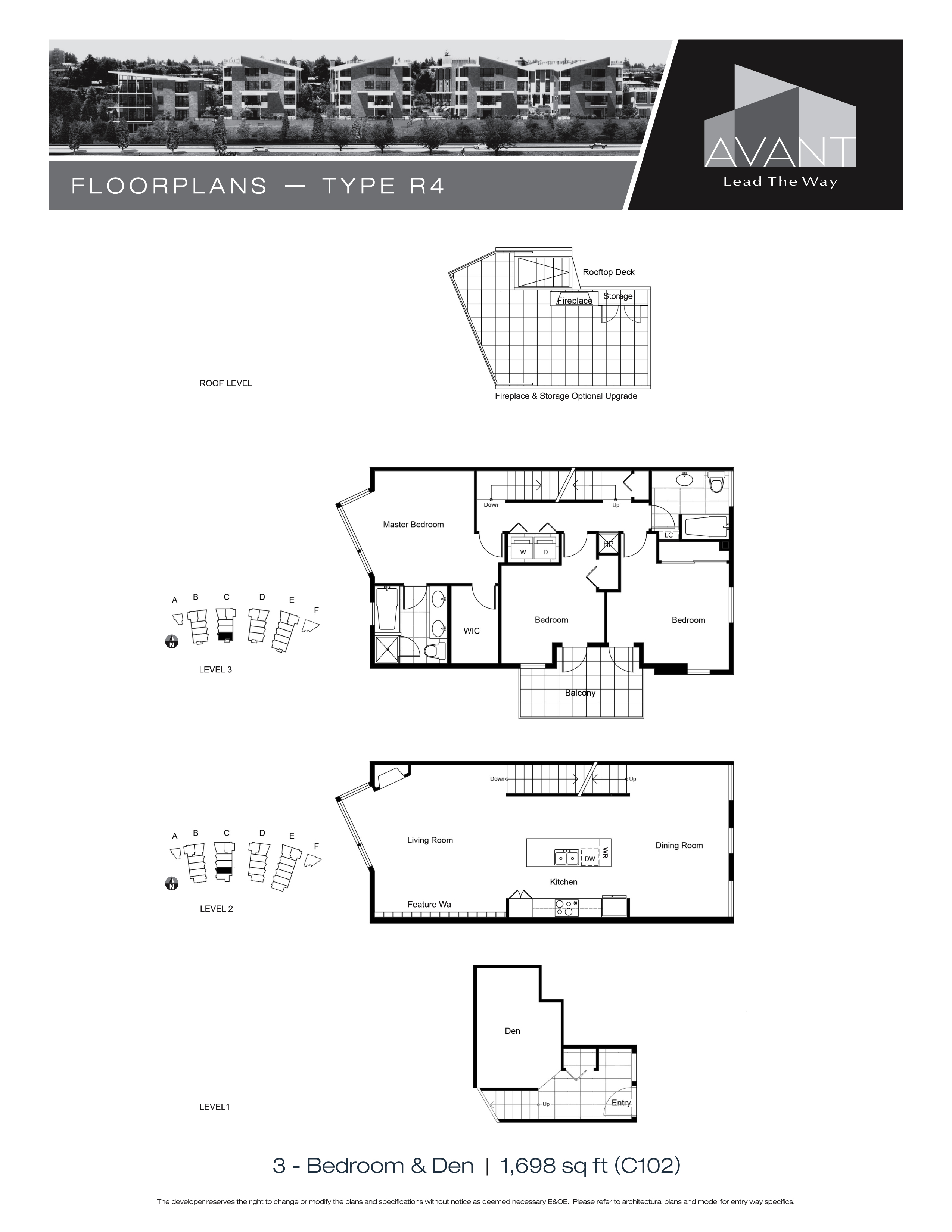 Avant | Type R4 | Floor Plans and Pricing