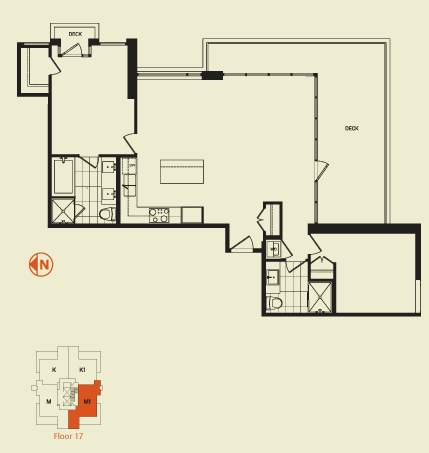 Drake - M1 Floor Plan, Calgary AB | Livabl