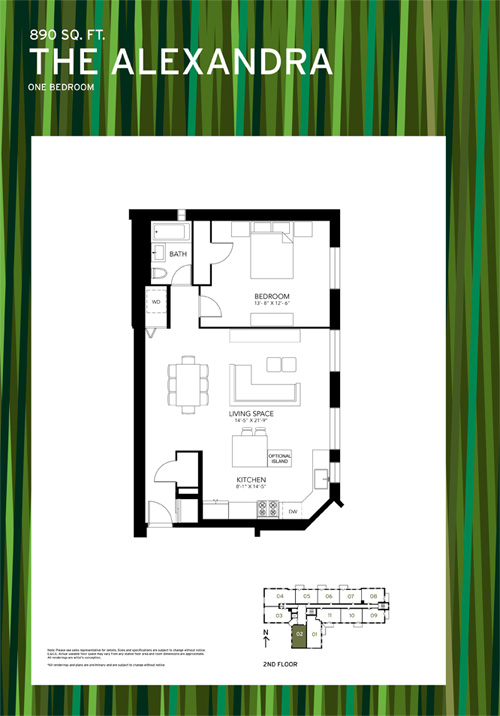 The Courtyards of Upper Forest Hill | The Alexandria | Floor Plans and ...