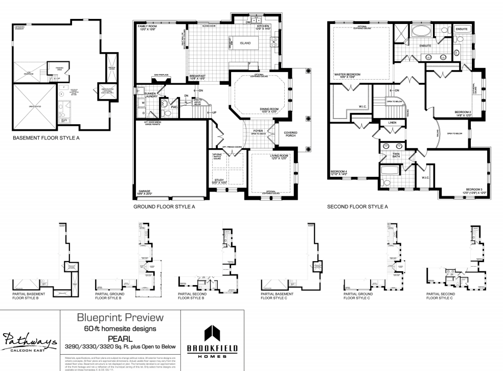 Pathways Caledon East - Phase 1 | Pearl | Floor Plans and Pricing