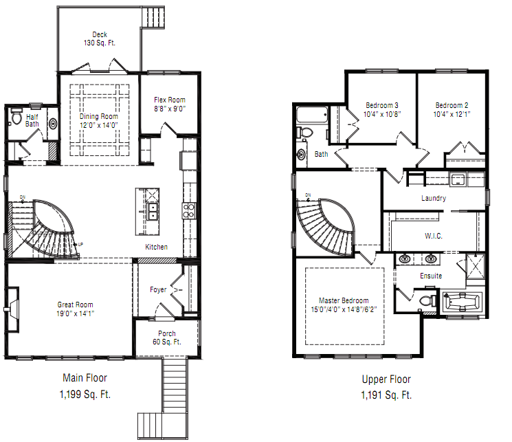 The Terraces of Springbank Hill by Albi Homes - Carmini Floor Plan ...