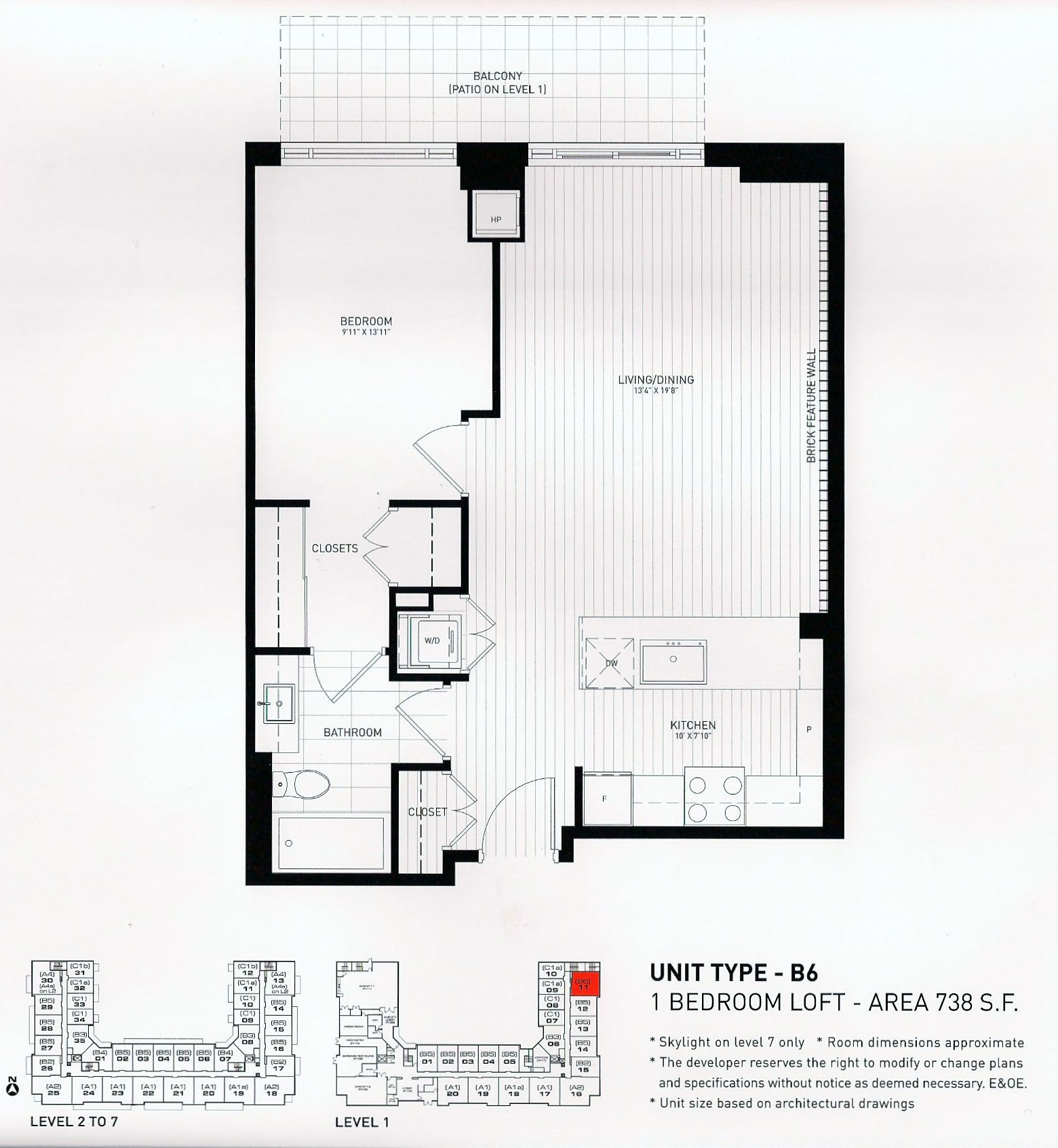 Showcase Lofts | B6 | Floor Plans and Pricing