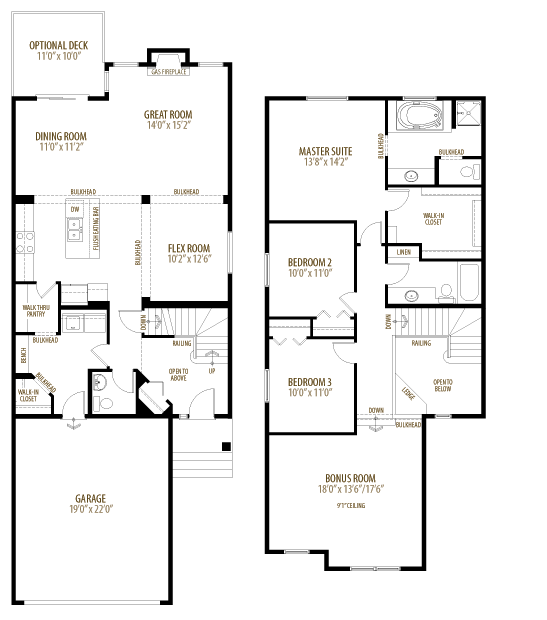 Aspen Hills by Morrison Homes - Westport Floor Plan, Calgary AB | Livabl