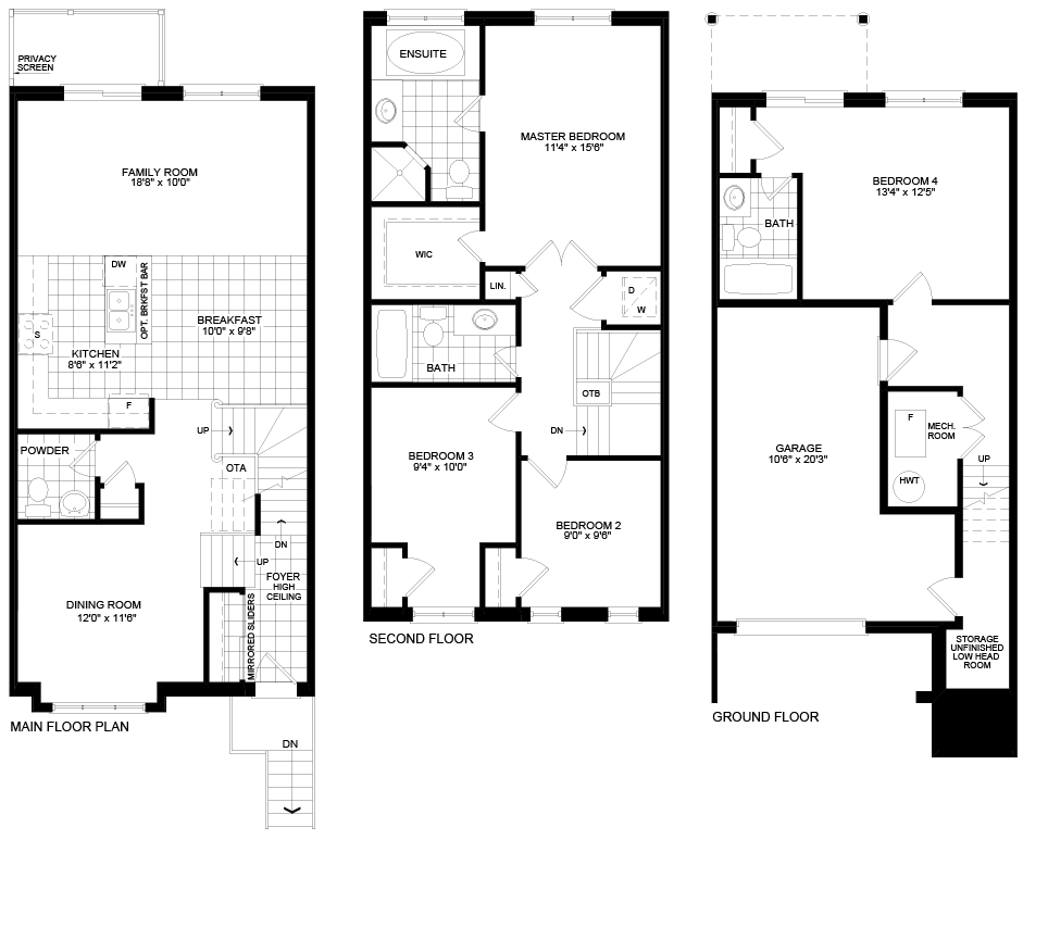 Yorktowns - The York Floor Plan, Toronto ON | Livabl