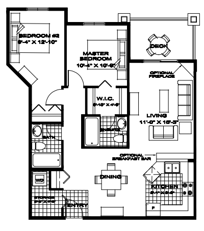 Bridlecrest Pointe - Monaco Floor Plan, Calgary AB | Livabl