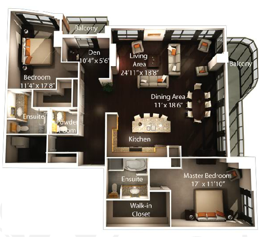 The Montana - The Edwards Floor Plan, Calgary AB | Livabl