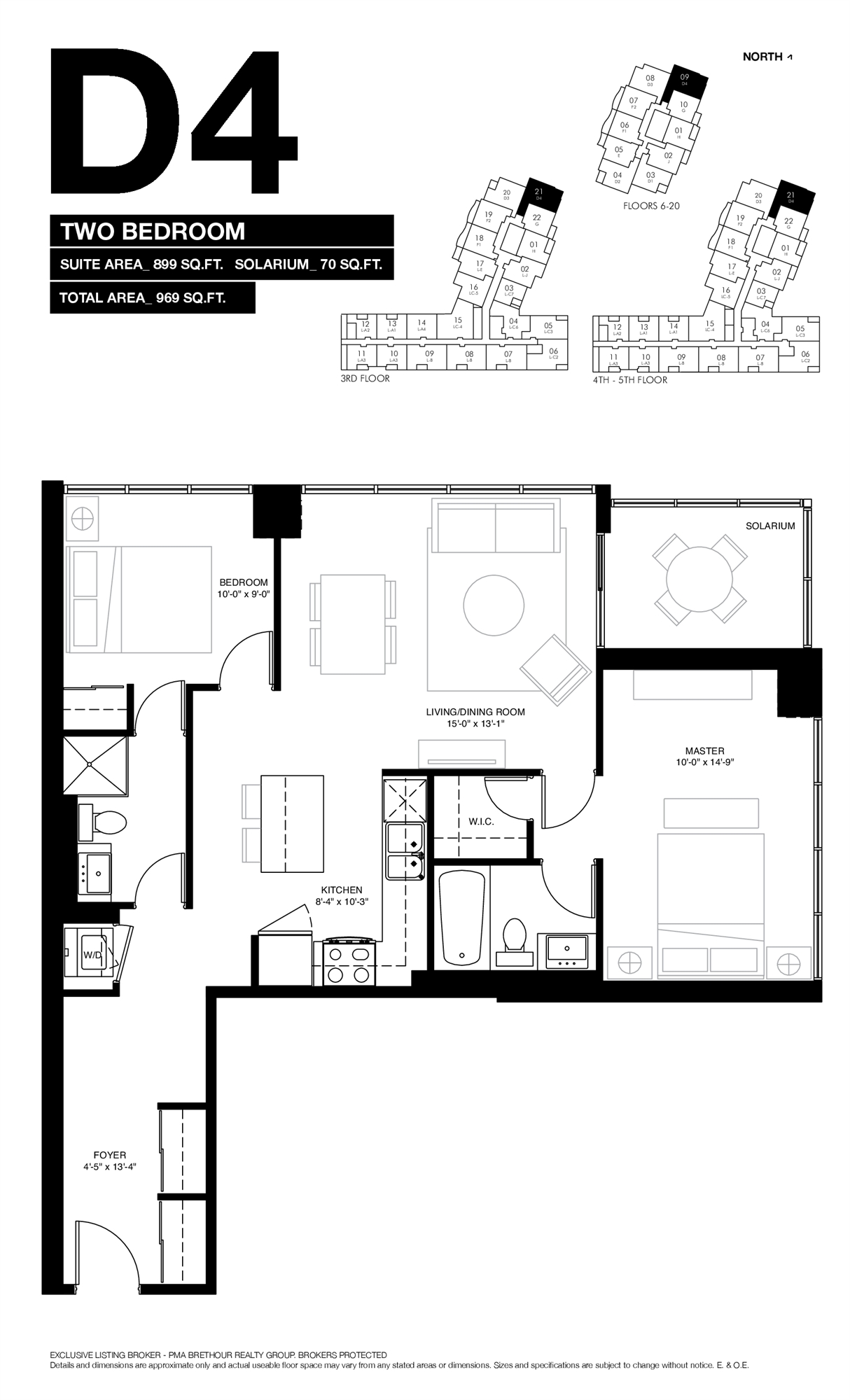 Expo Condos - D4 Floor Plan, Vaughan ON | Livabl