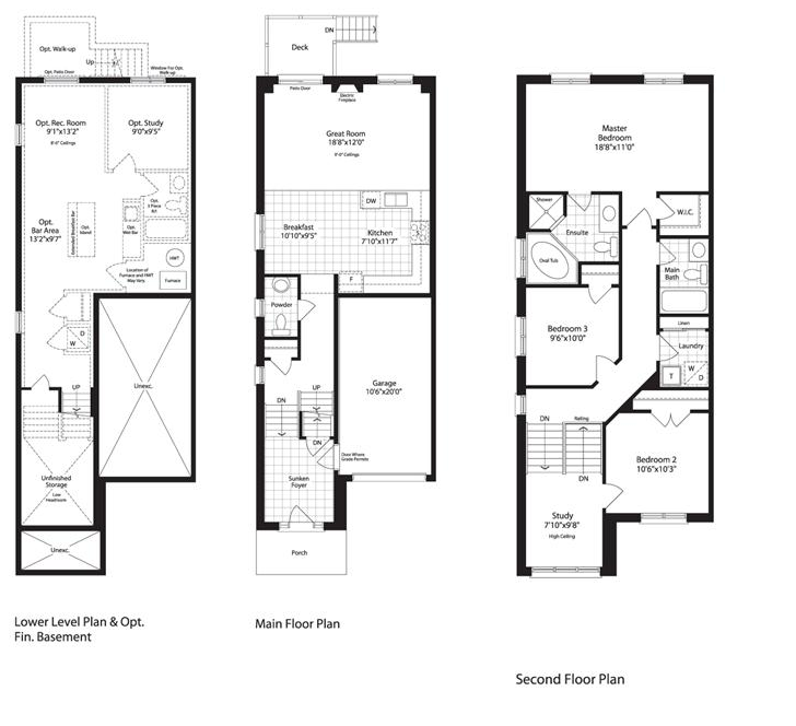 Lilly Factory Towns on Danforth | Lynndale | Floor Plans and Pricing