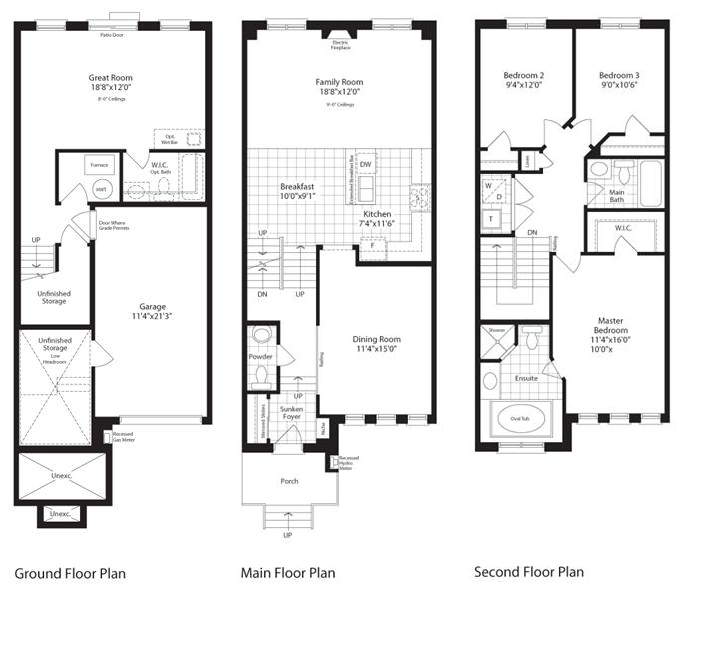 Lilly Factory Towns on Danforth - Milne Floor Plan, Toronto ON | Livabl