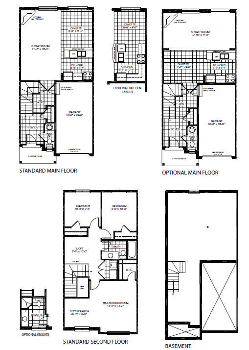 Oasis Lakeside Townhomes | The Wave | Floor Plans and Pricing