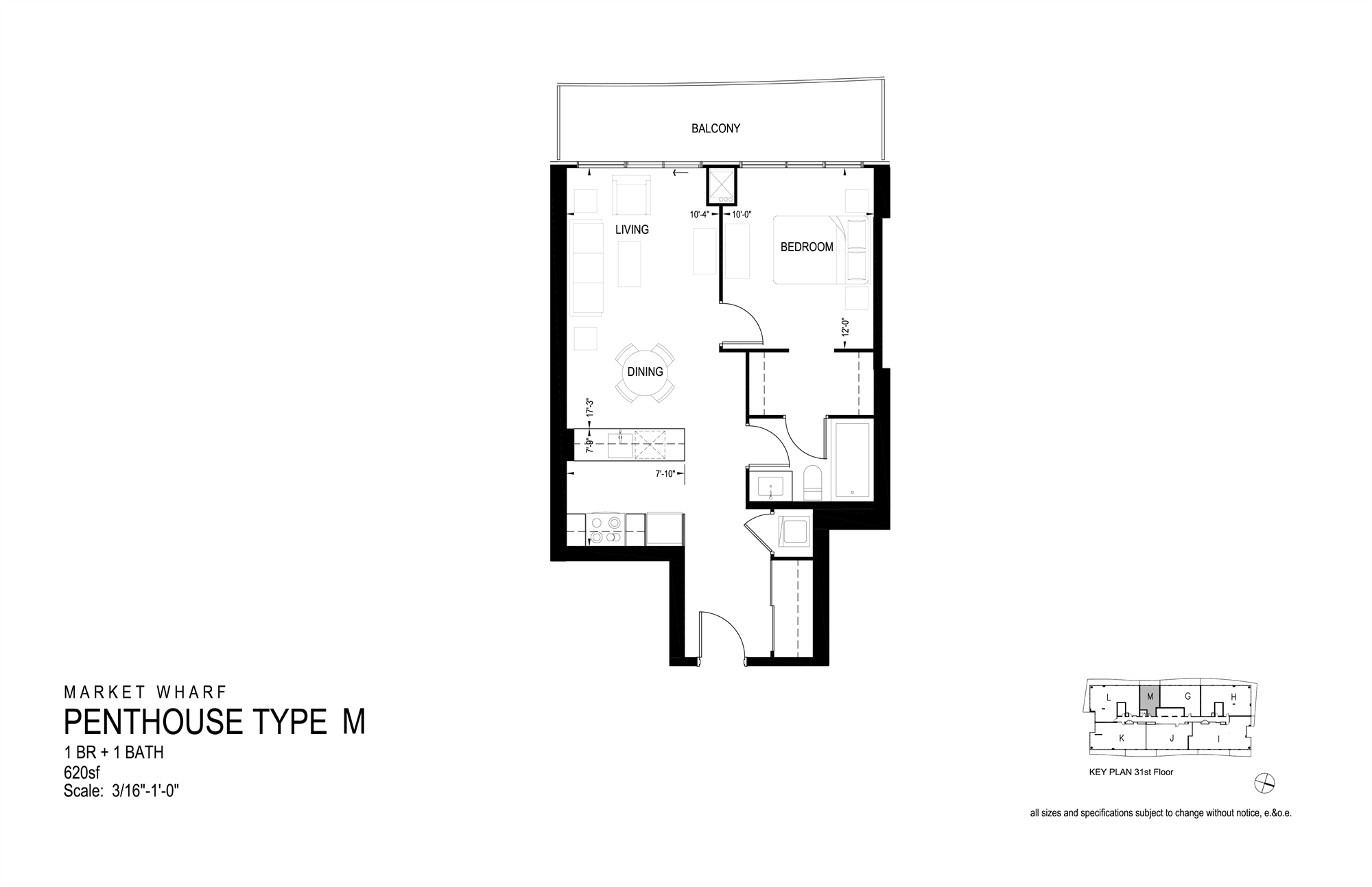 Market Wharf | Type M | Floor Plans and Pricing