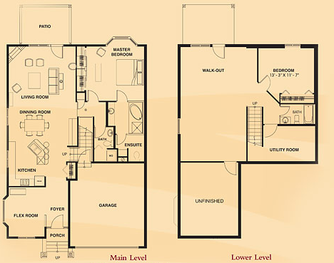 The Landing at Rocky Ridge Bungalow Villas - Brighten A2 Floor Plan ...