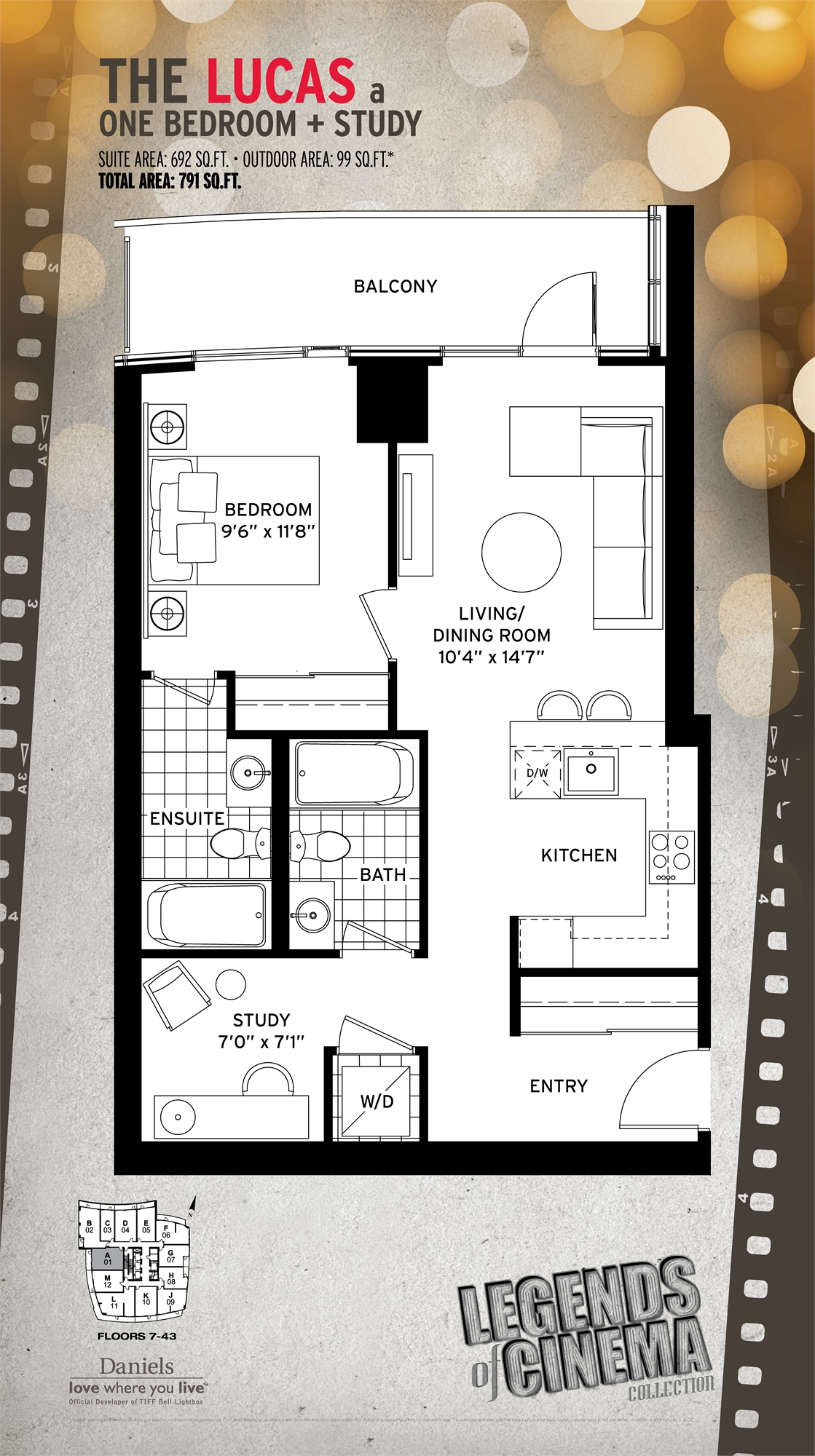 Cinema Tower | The Lucas | Floor Plans and Pricing