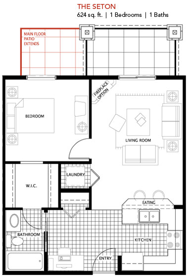 Cranston Place - The Seton Floor Plan, Calgary AB | Livabl