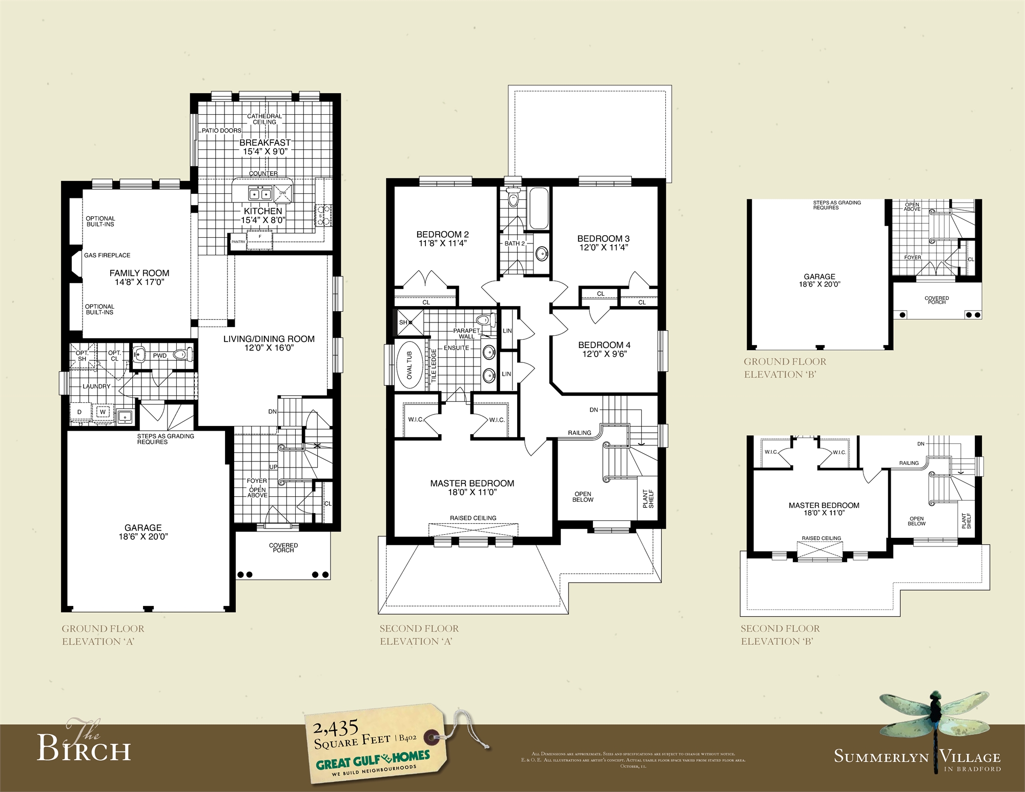 Summerlyn Village | The Birch | Floor Plans and Pricing