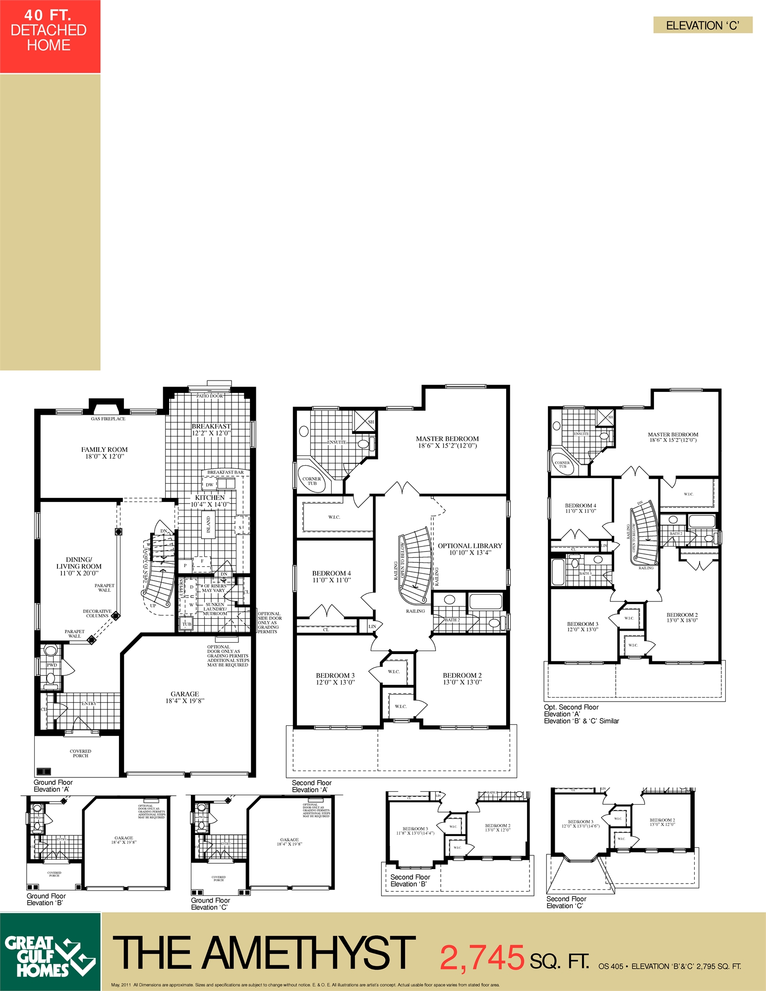 Grandview | The Amethyst | Floor Plans and Pricing
