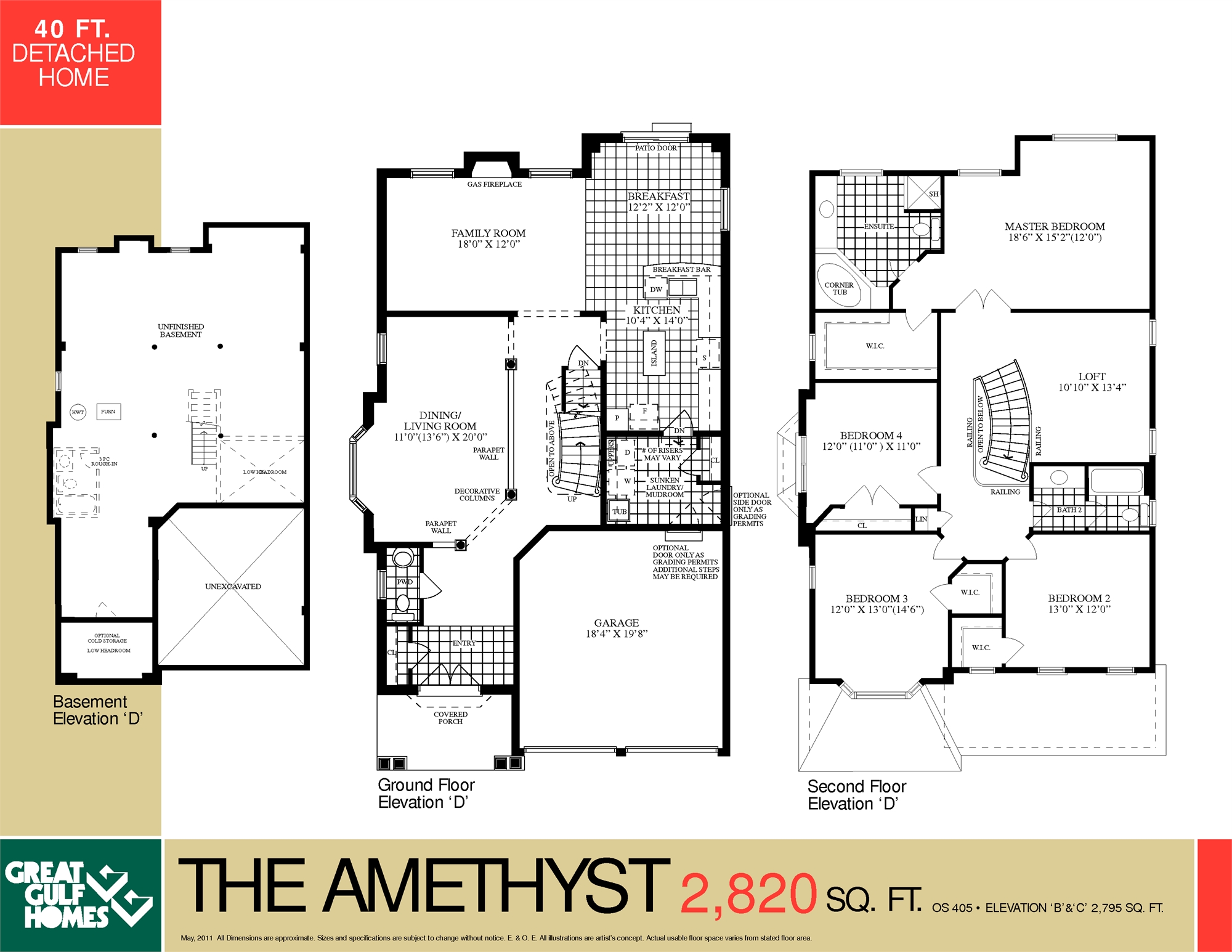 Grandview | The Amethyst | Floor Plans and Pricing