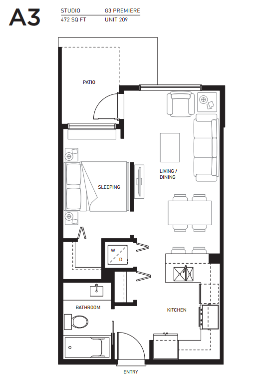 G3 Residences | A3 | Floor Plans and Pricing