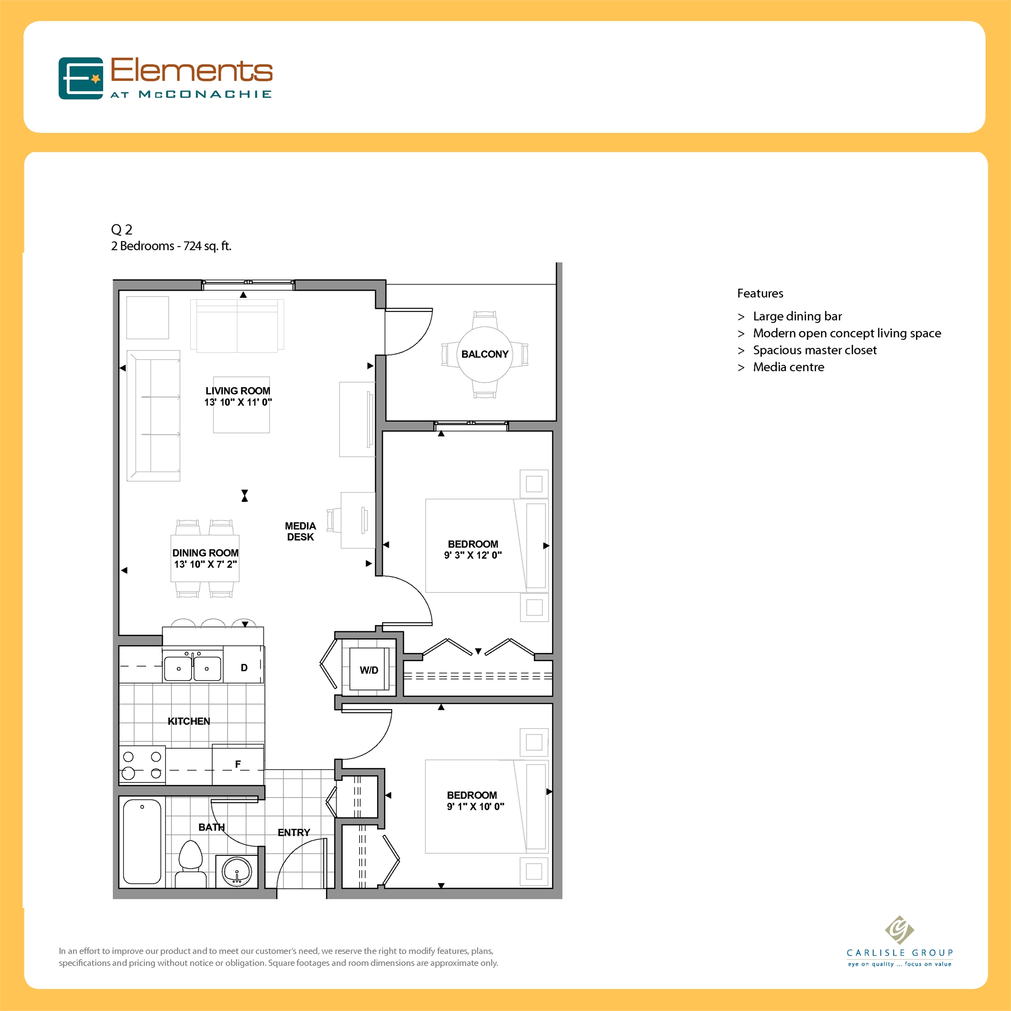 Rutherford Landing - Q2 Floor Plan, Edmonton AB | Livabl