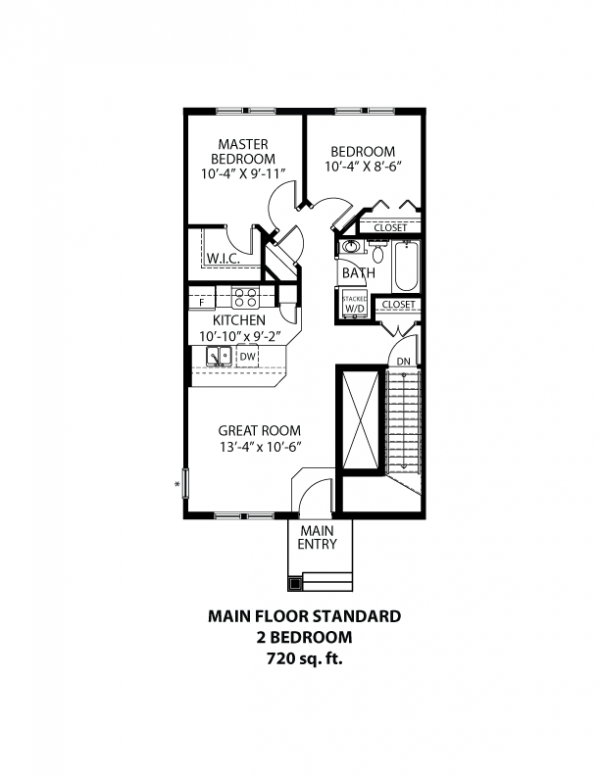Harvest Mosaic - Ivory Floor Plan, Calgary AB | Livabl