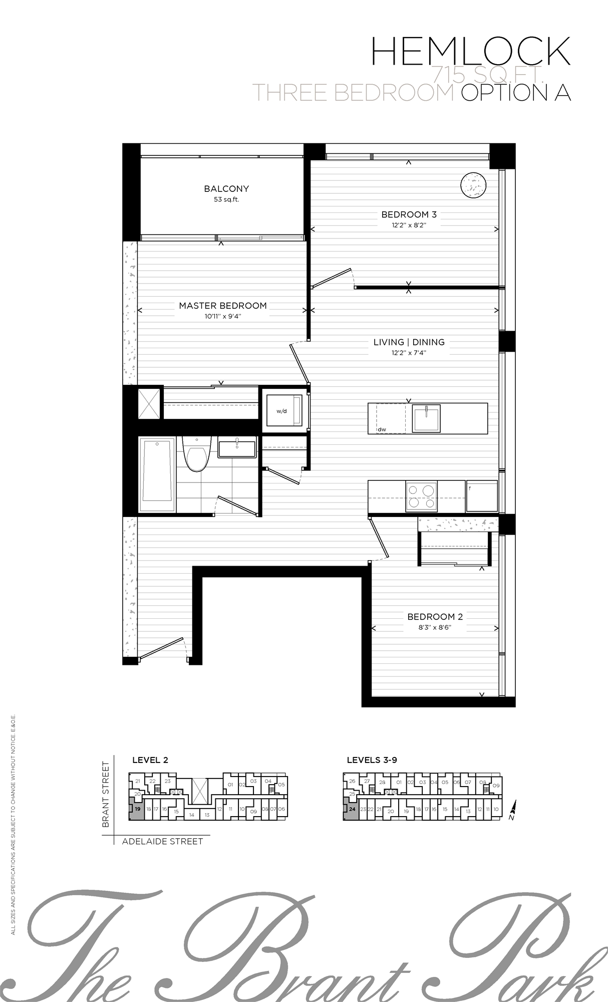 The Brant Park | Hemlock | Floor Plans and Pricing