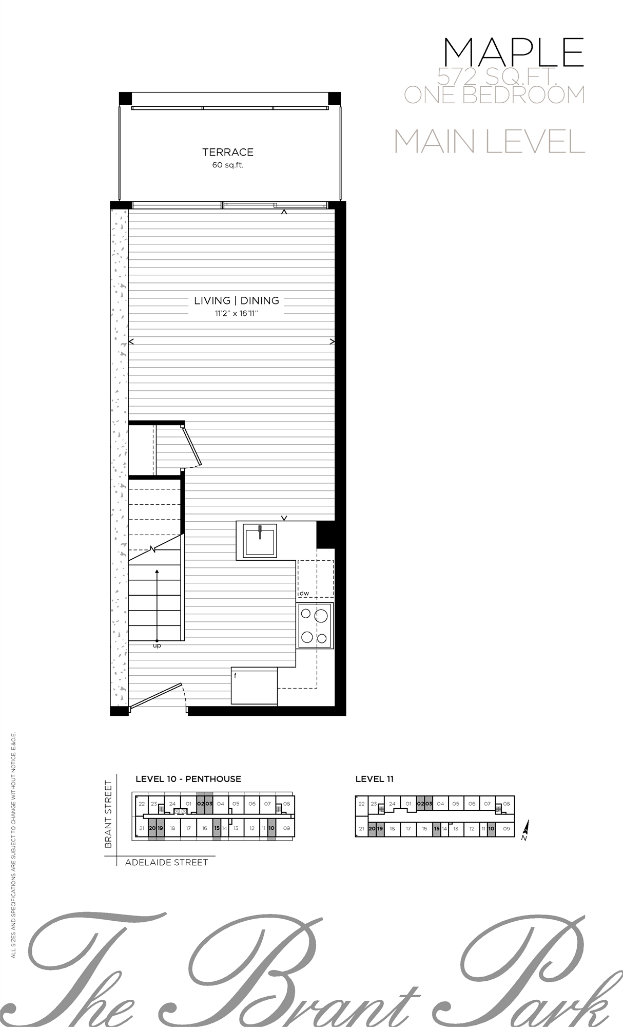 The Brant Park | Maple | Floor Plans and Pricing
