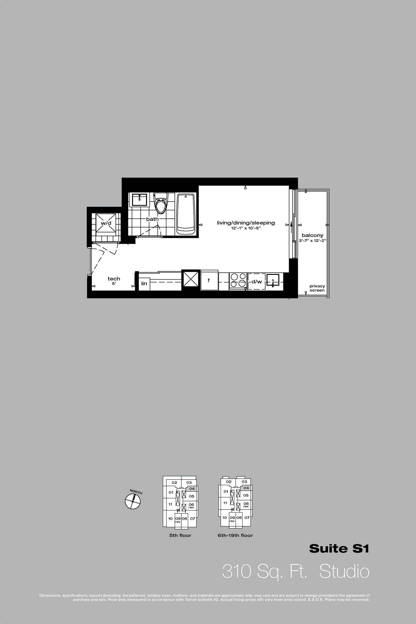 Neon Condos - S1 Floor Plan, Toronto ON | Livabl