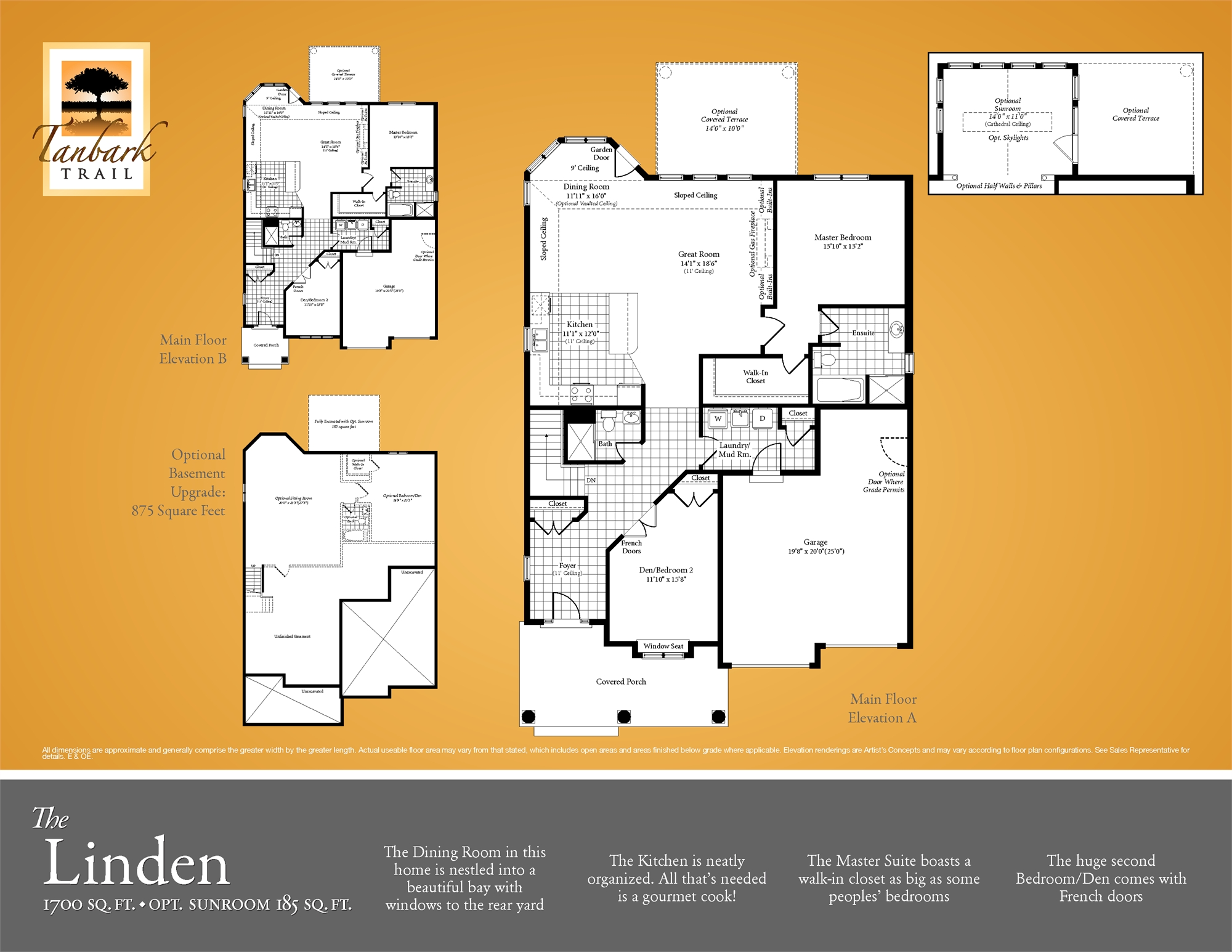 Tanbark Trail - Linden Floor Plan, Niagara-on-the-Lake ON | Livabl