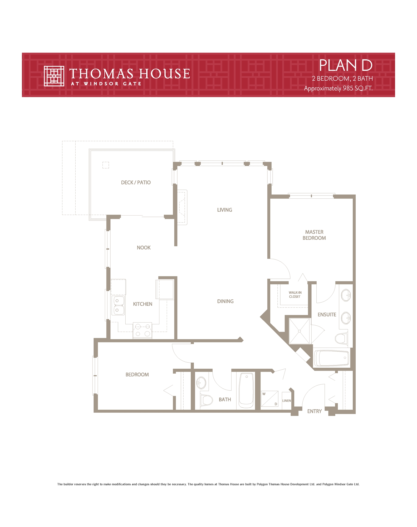 Thomas House Condos - Plan D Floor Plan, Coquitlam BC | Livabl