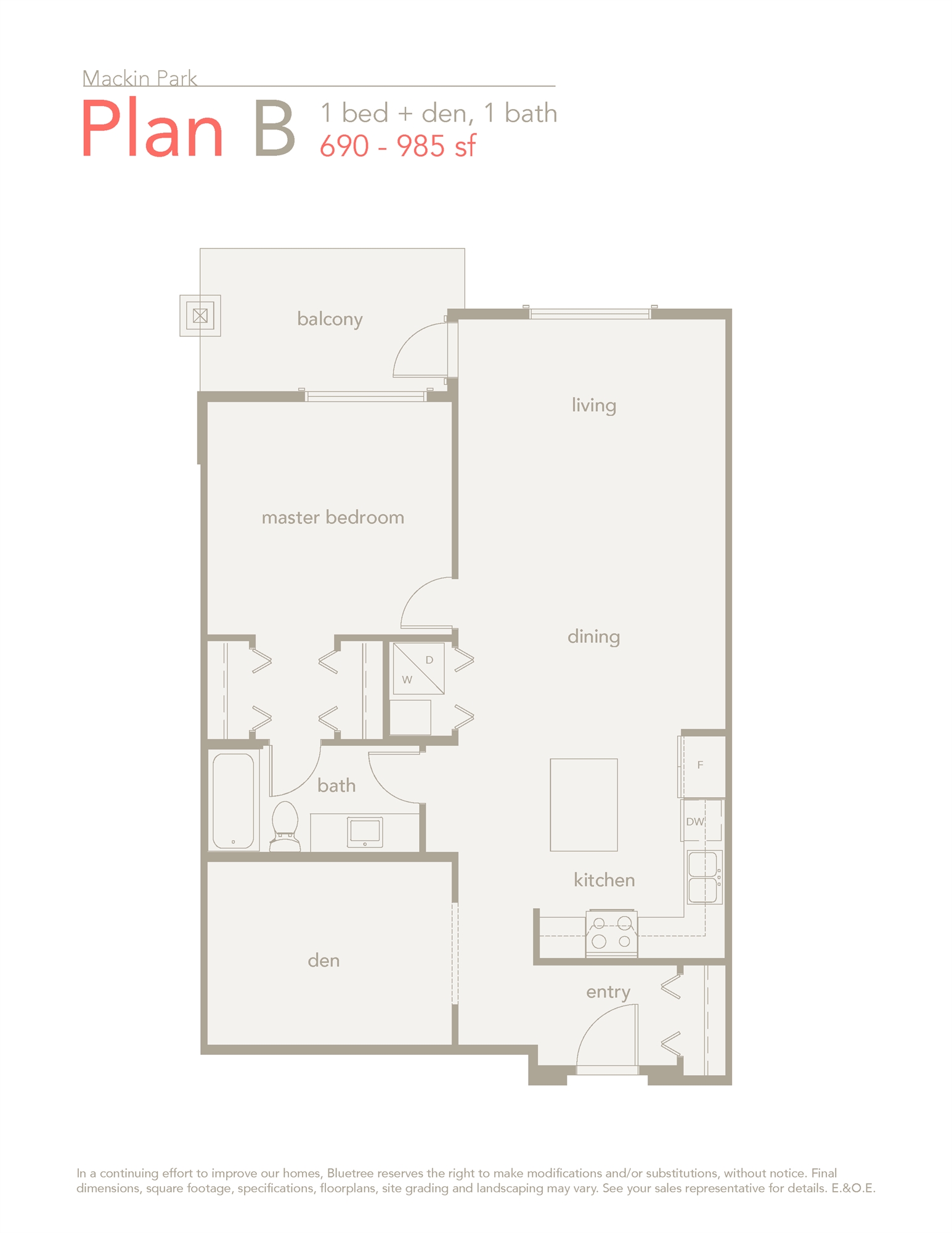 Mackin Park - Plan B Floor Plan, Coquitlam BC | Livabl