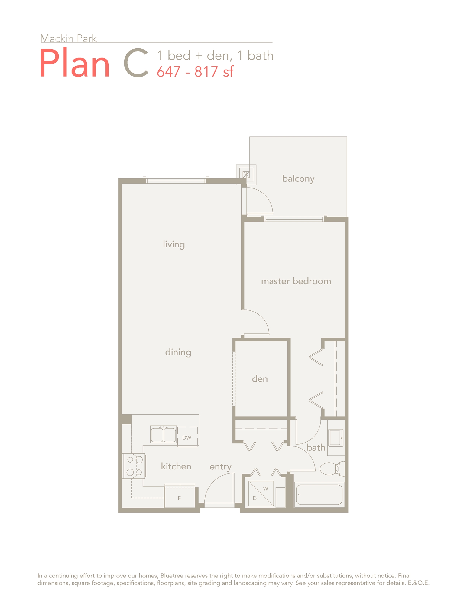 Mackin Park - Plan C Floor Plan, Coquitlam BC | Livabl