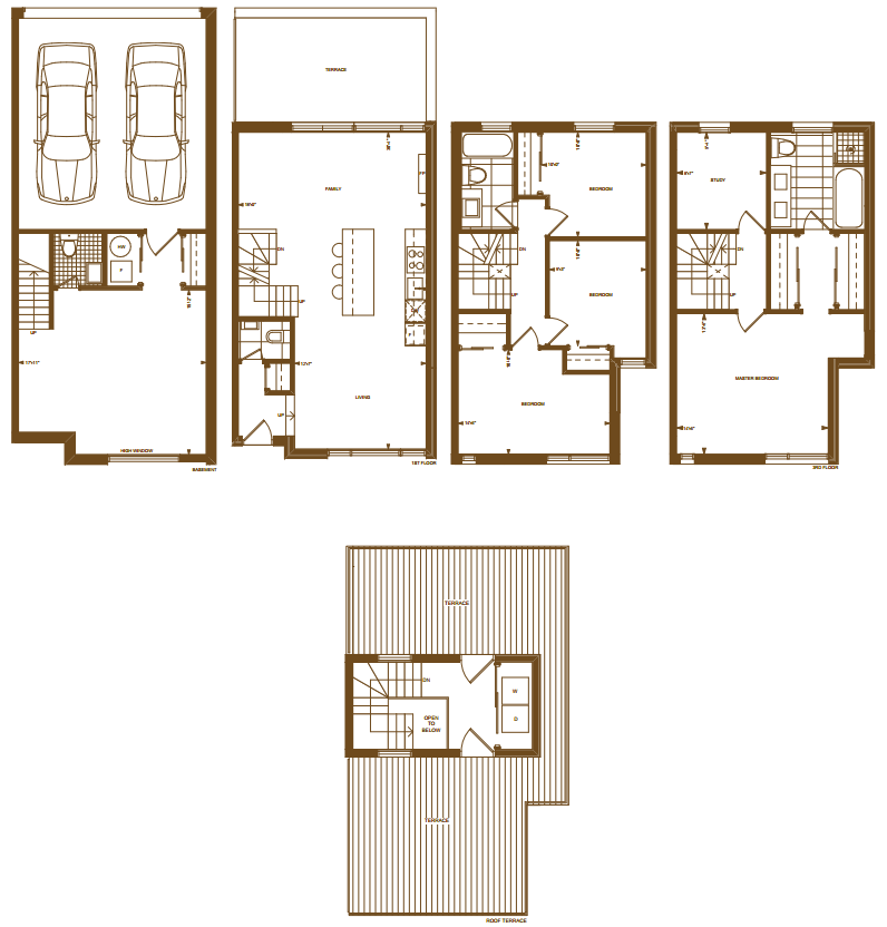 Downsview Park Towns | Cedar | Floor Plans and Pricing