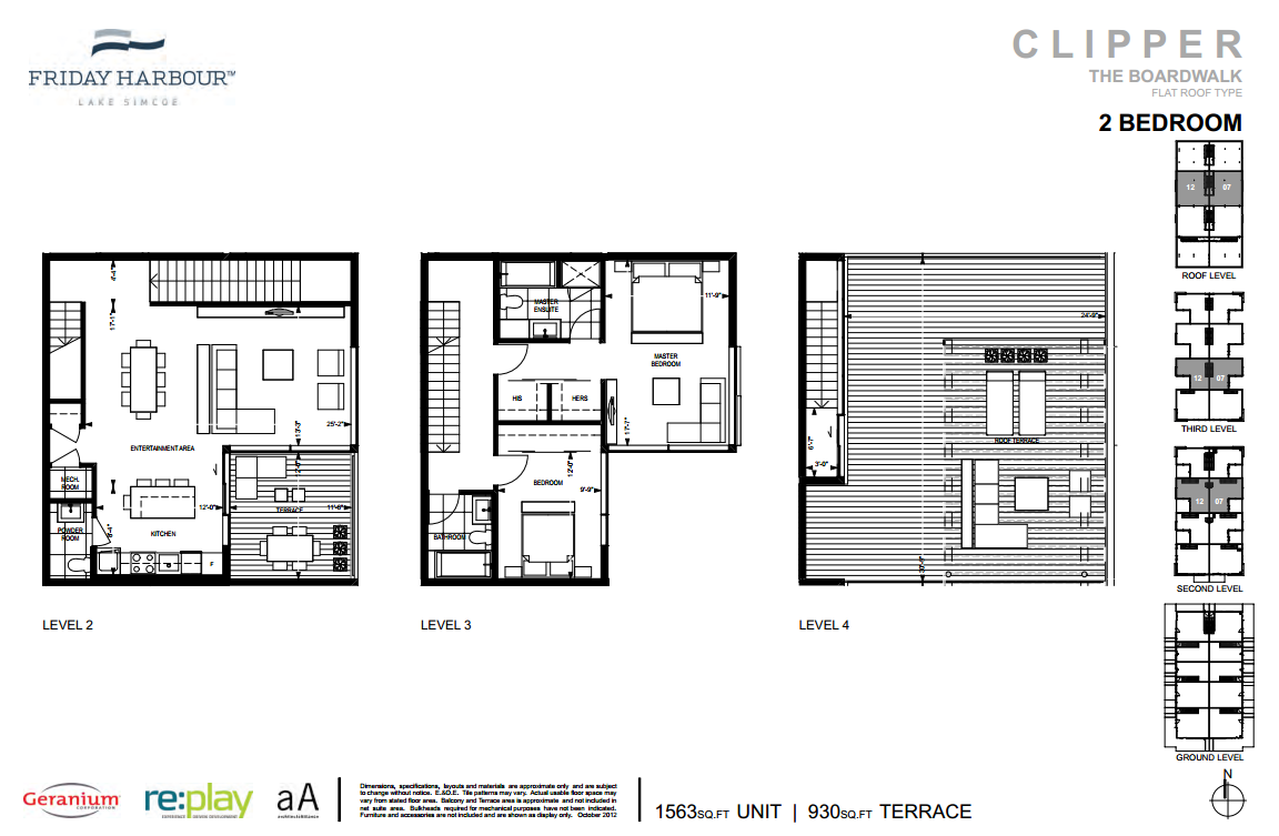 Friday Harbour - Clipper Floor Plan, Innisfil ON | Livabl