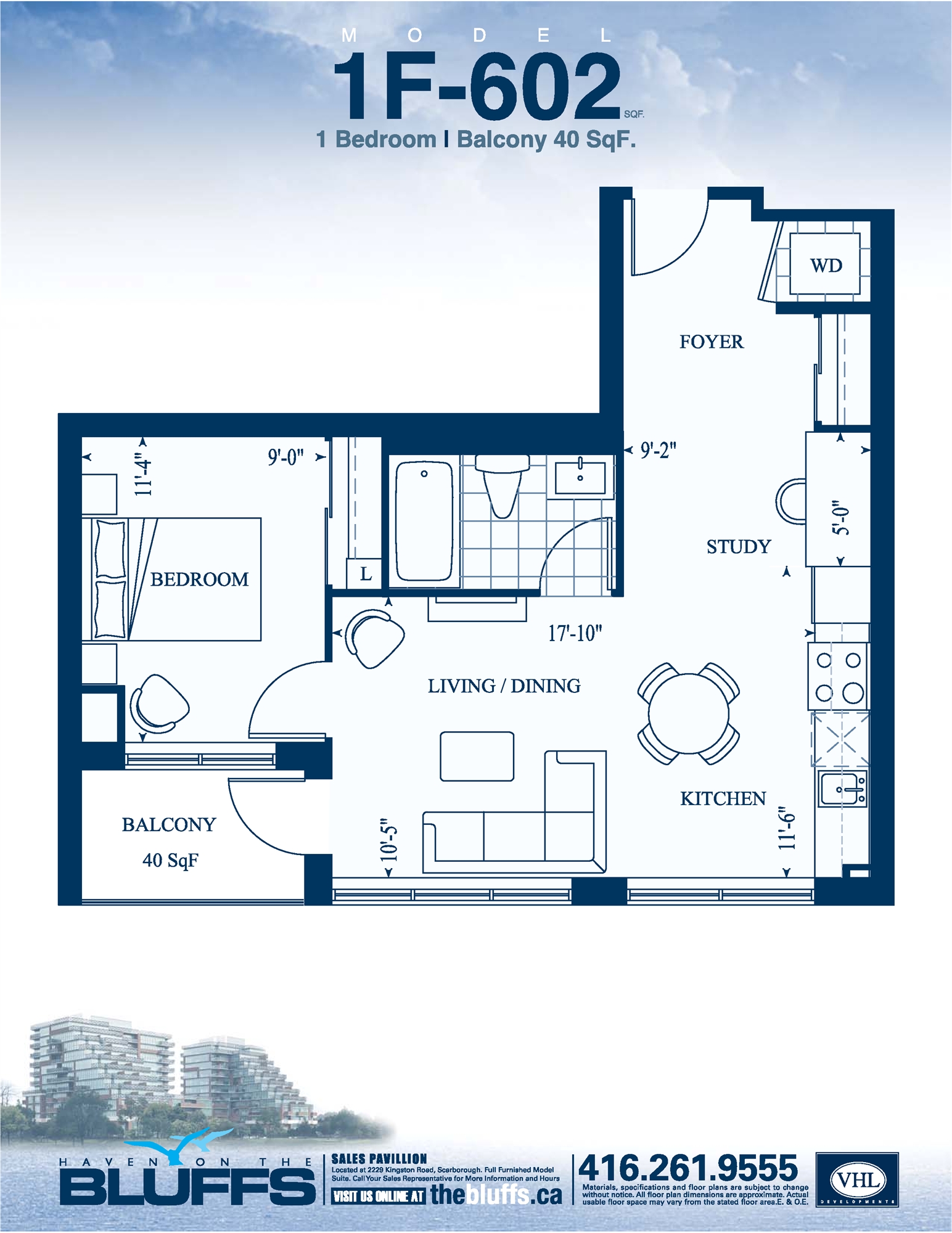 Haven on the Bluffs - 1F Floor Plan, Toronto ON | Livabl