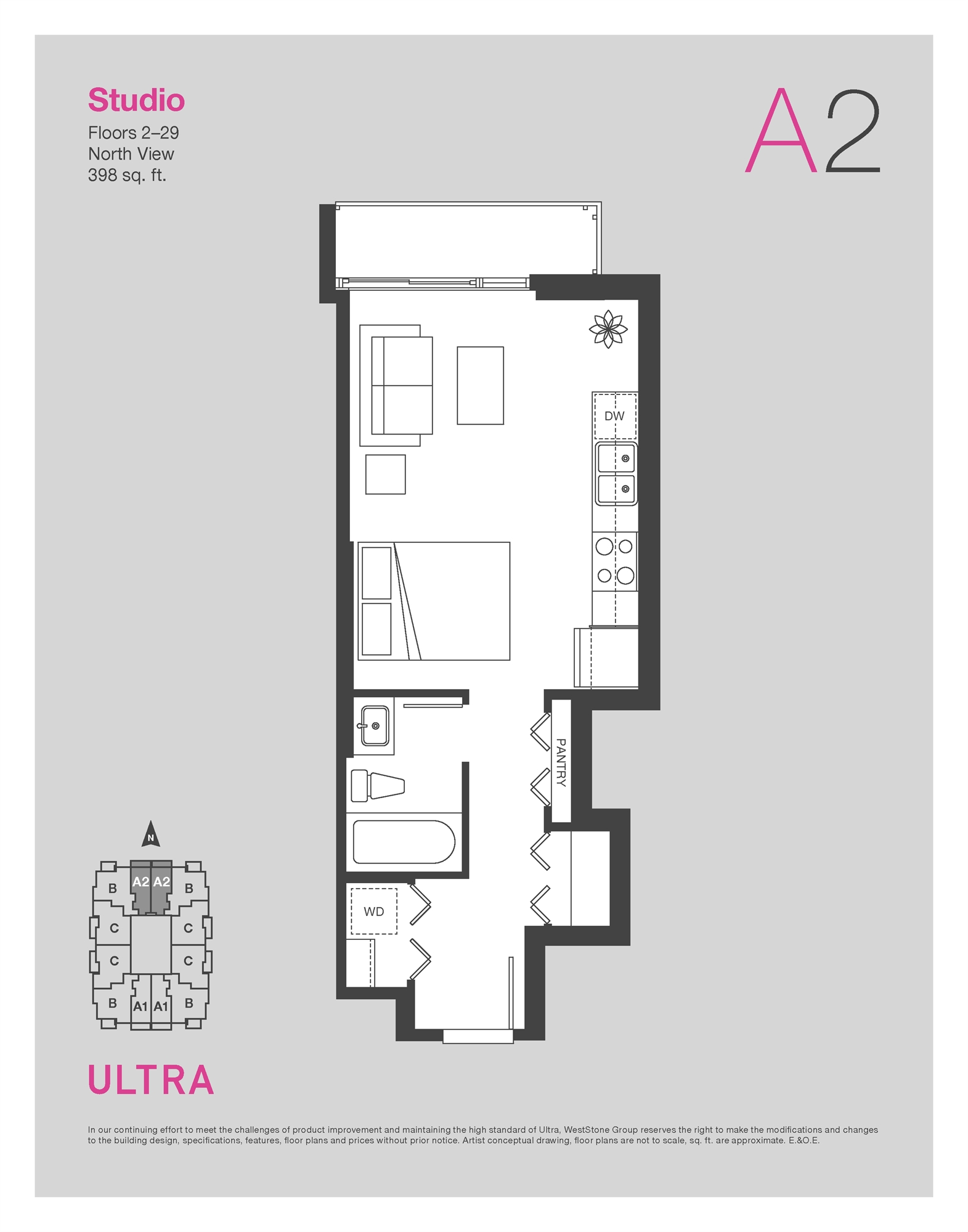 Ultra - A2 Floor Plan, Surrey BC | Livabl