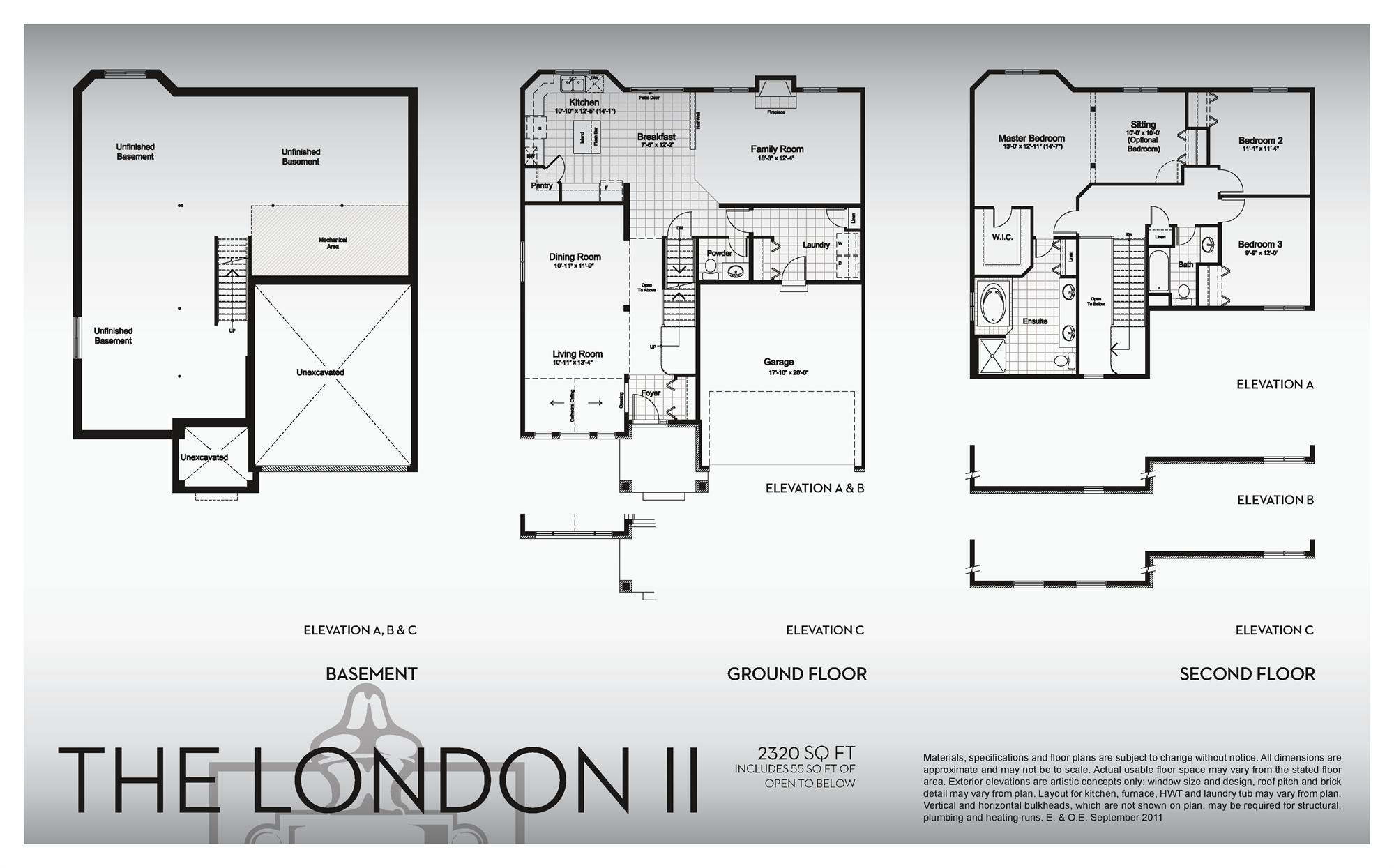 Summerhill Village | London II | Floor Plans and Pricing