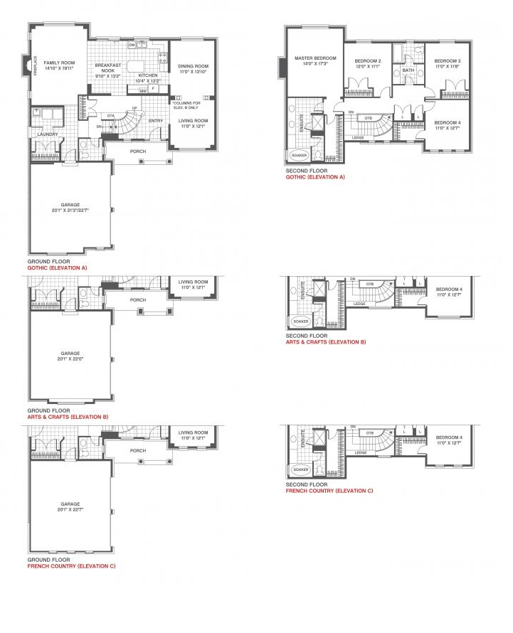 Mahogany - Beech Floor Plan, Ottawa ON | Livabl