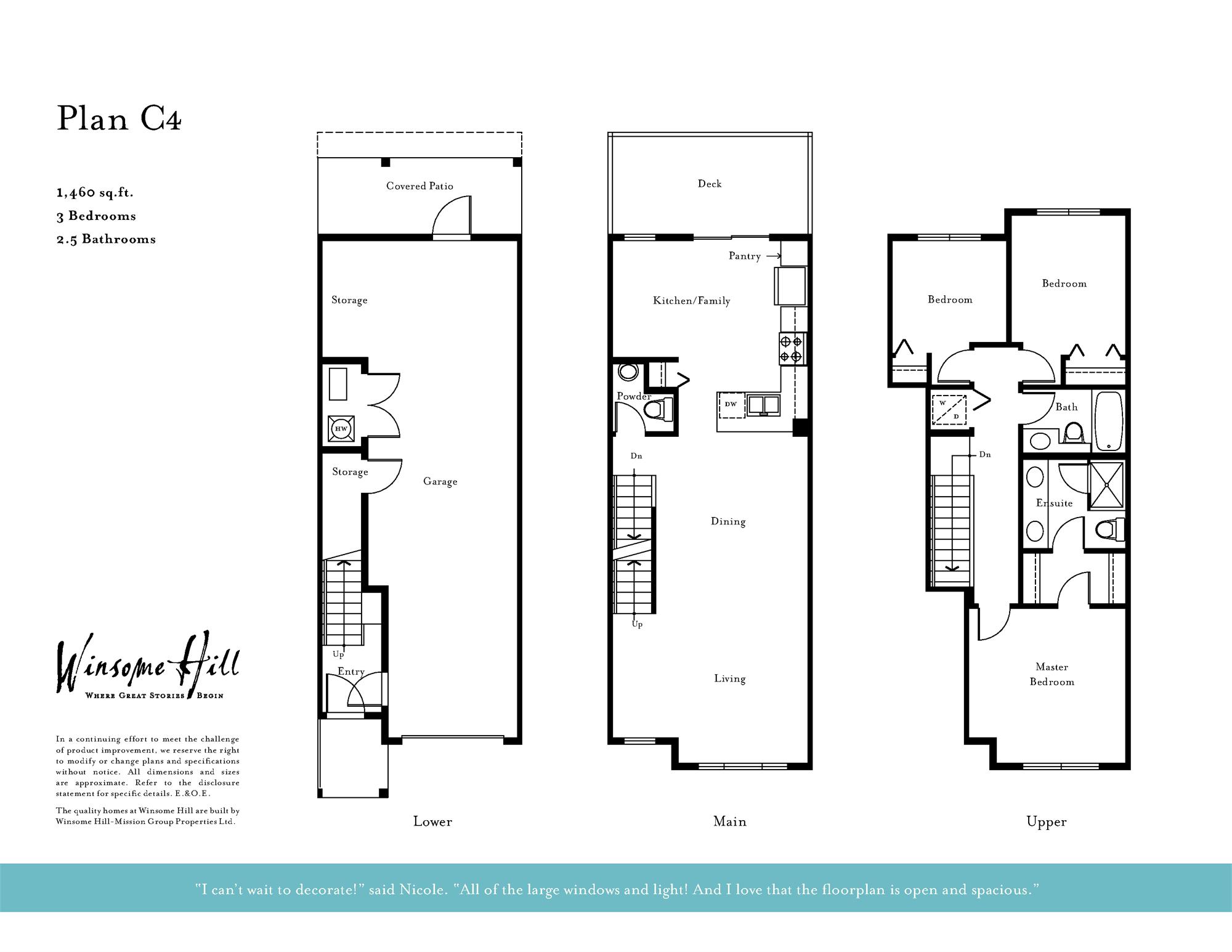 Winsome Hill | C4 | Floor Plans and Pricing