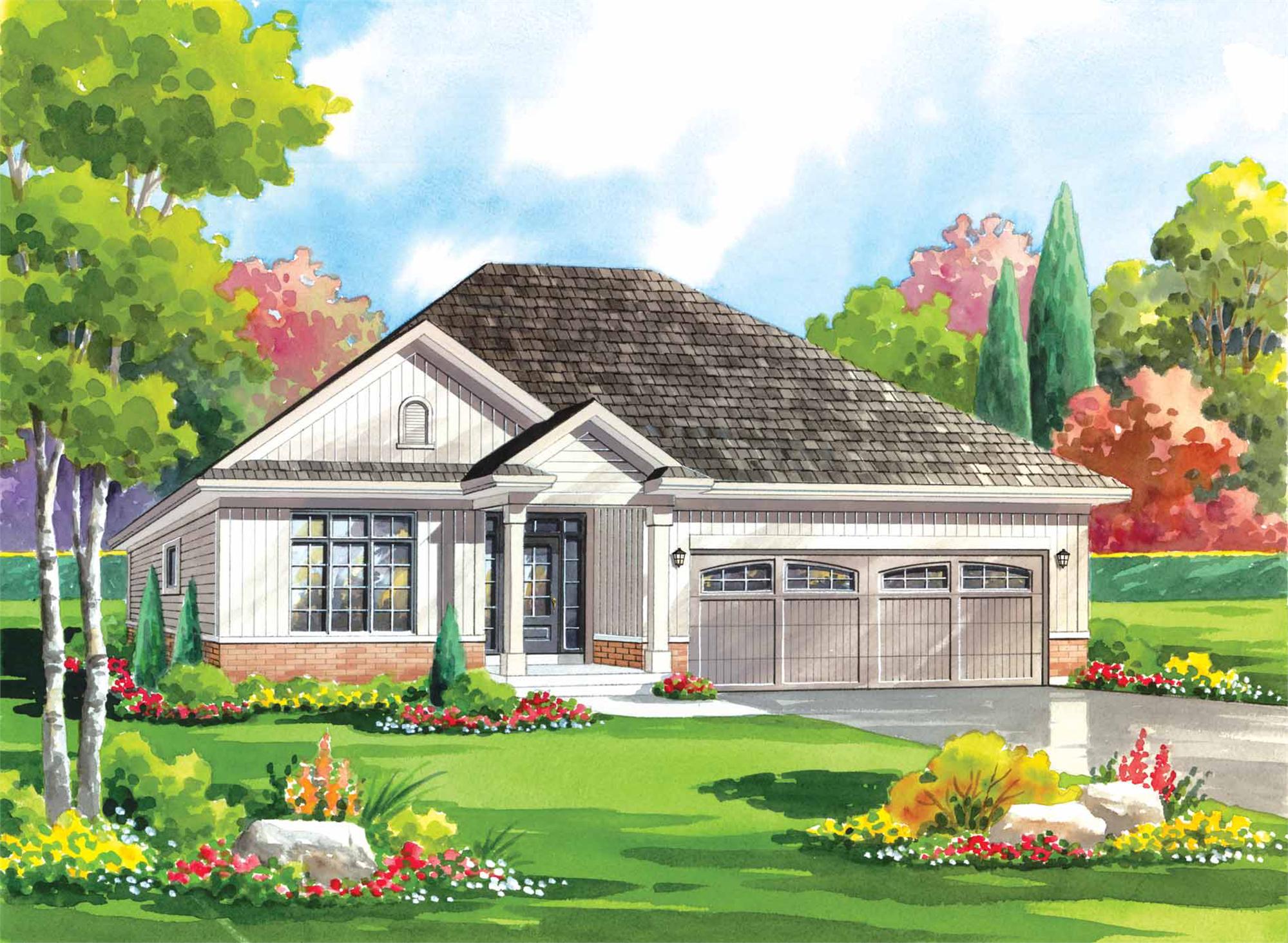 Lyon's Creek by Homes by DeSantis | The Glengarry - B | Floor Plans and ...