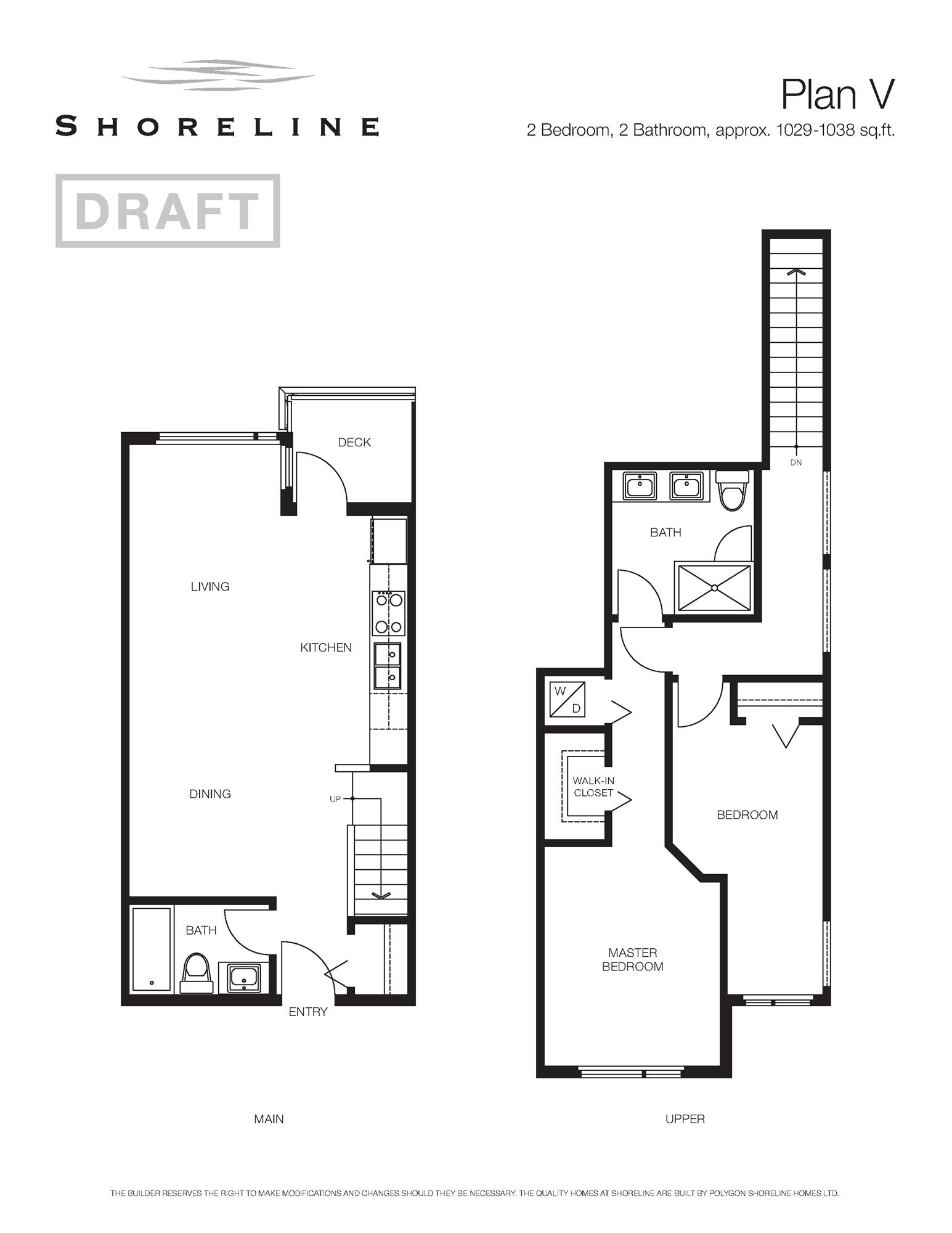 Shoreline - Plan V Floor Plan, Vancouver BC | Livabl