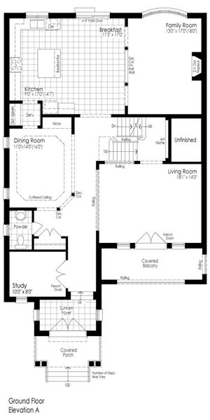Upper Unionville - Monarch Floor Plan, Markham ON | Livabl