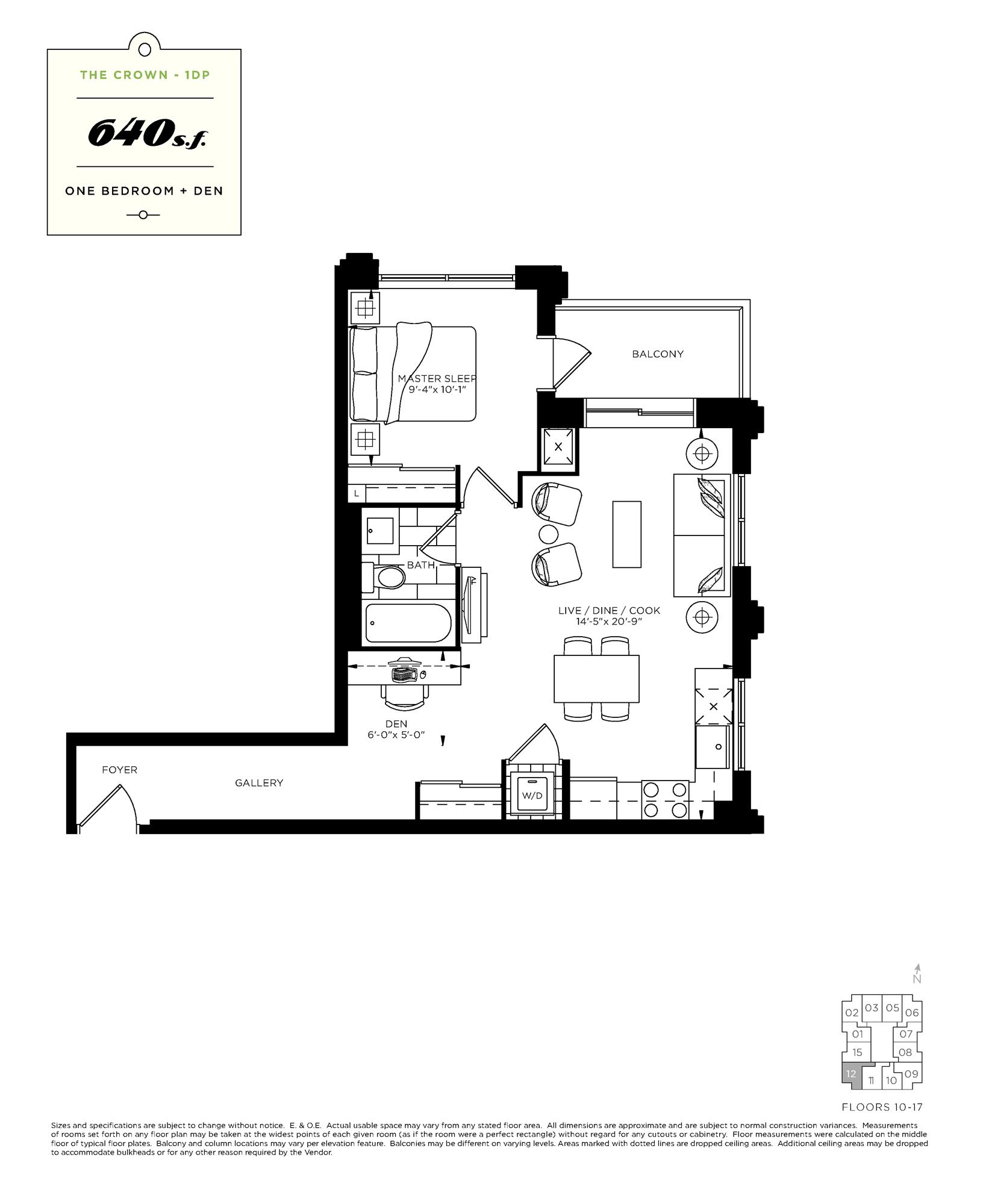 The Mark Condos | The Crown | Floor Plans and Pricing