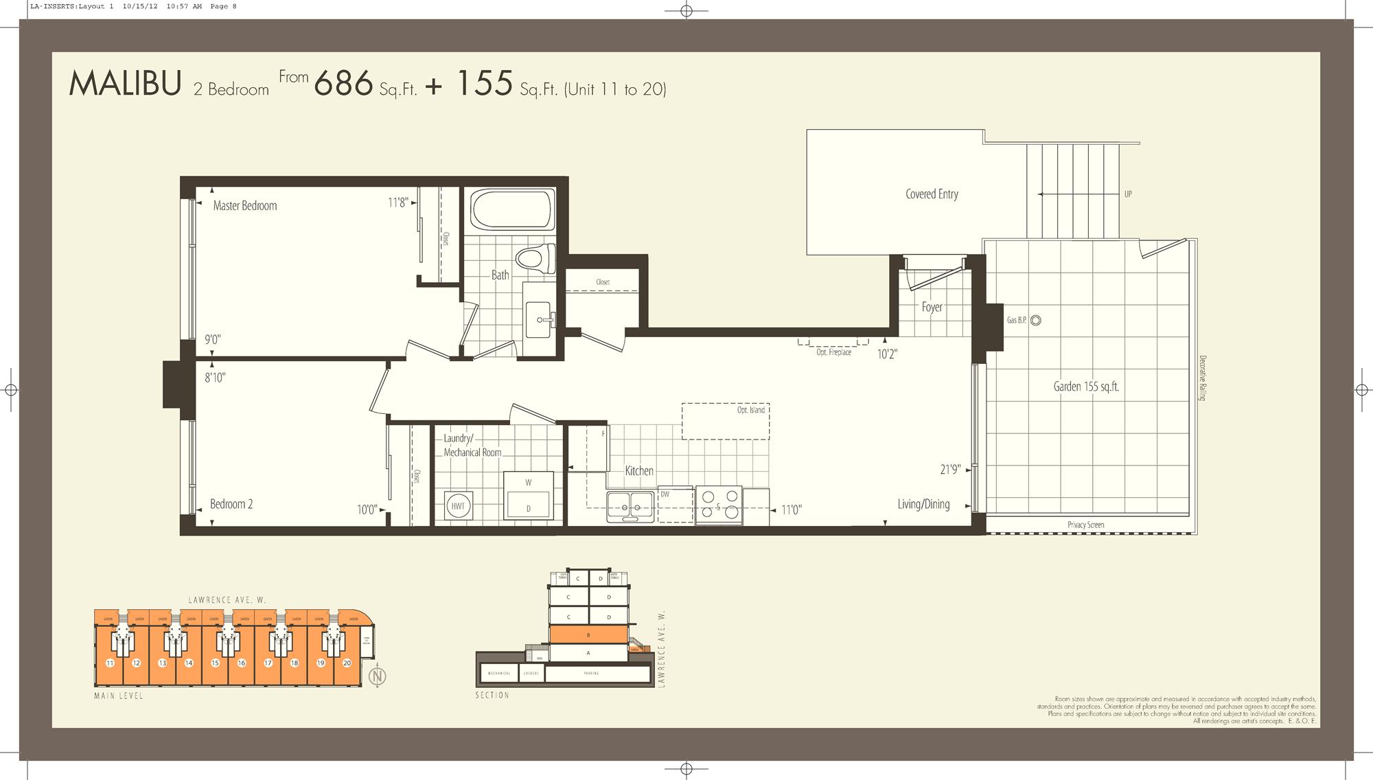 LA Courtyards | Malibu | Floor Plans and Pricing