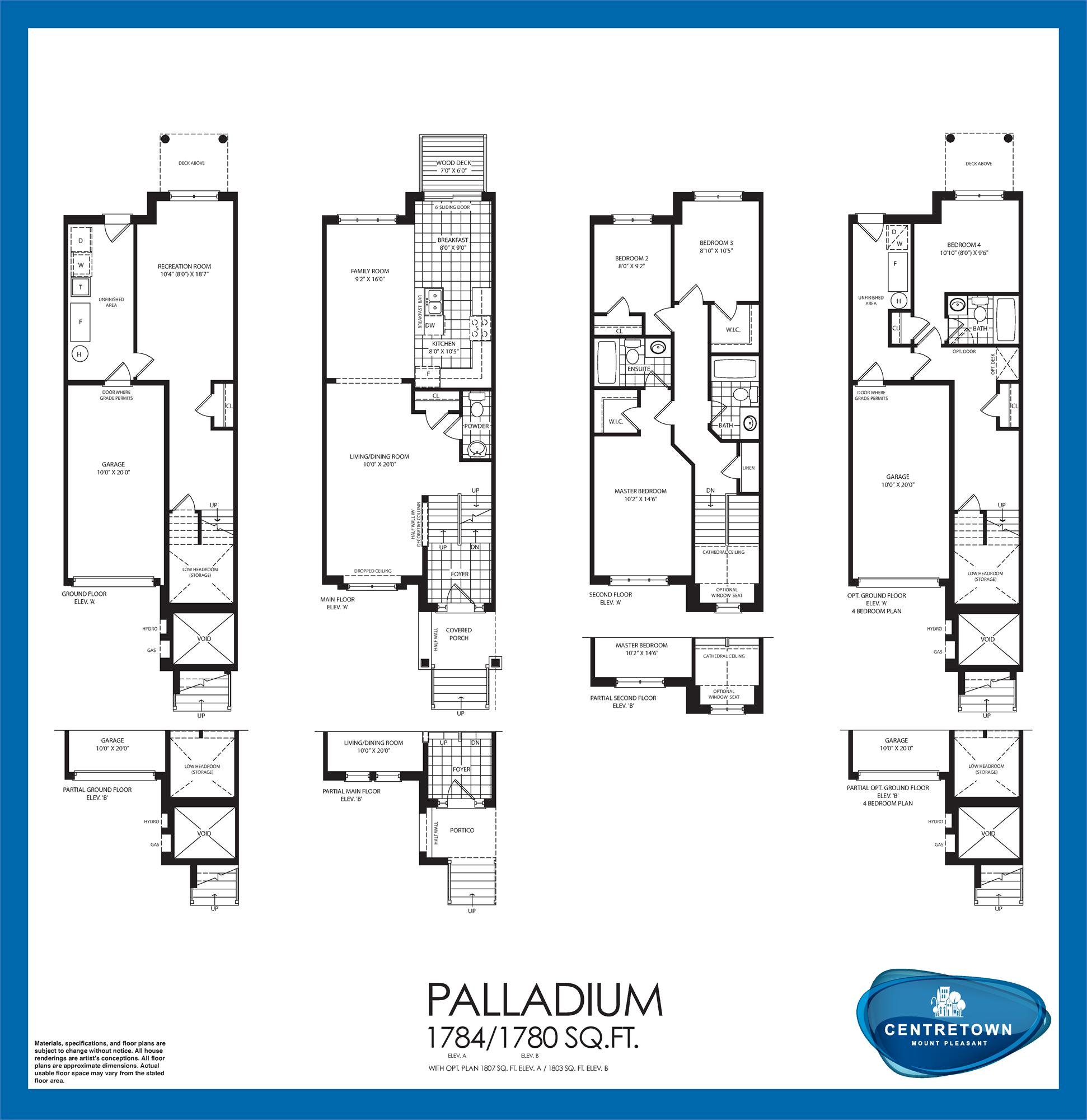 Centretown | Palladium | Floor Plans and Pricing