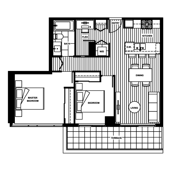 Strathcona Village - R Floor Plan, Vancouver BC | Livabl