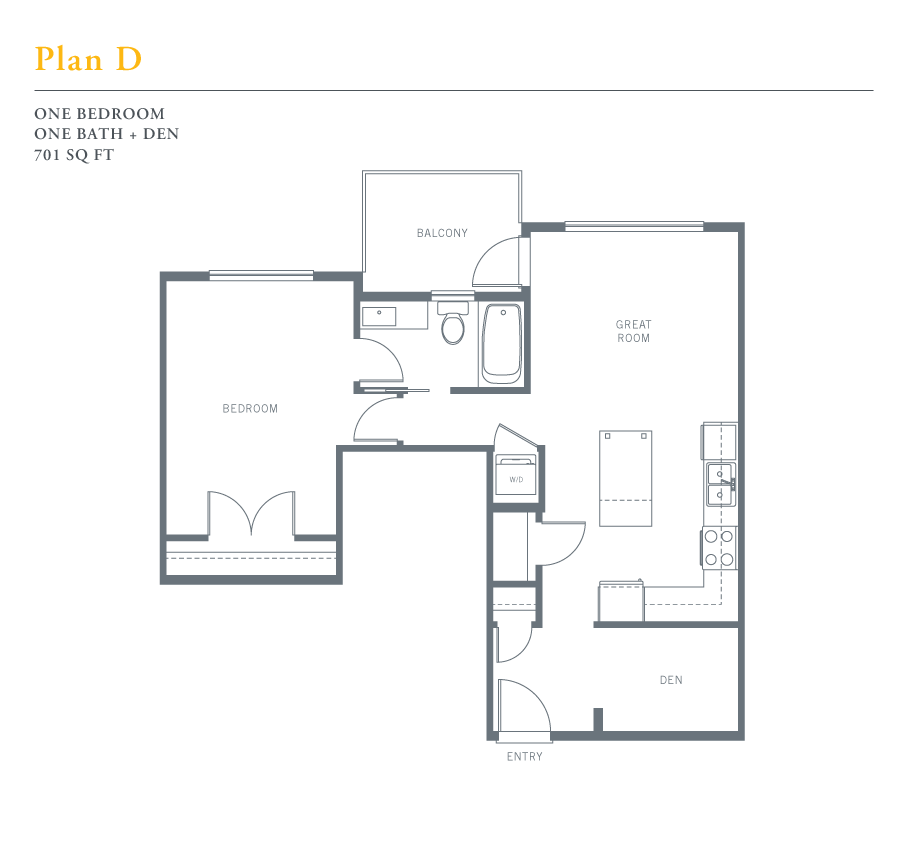 D floor plan at The Ridge at Bose Farms in Surrey, BC