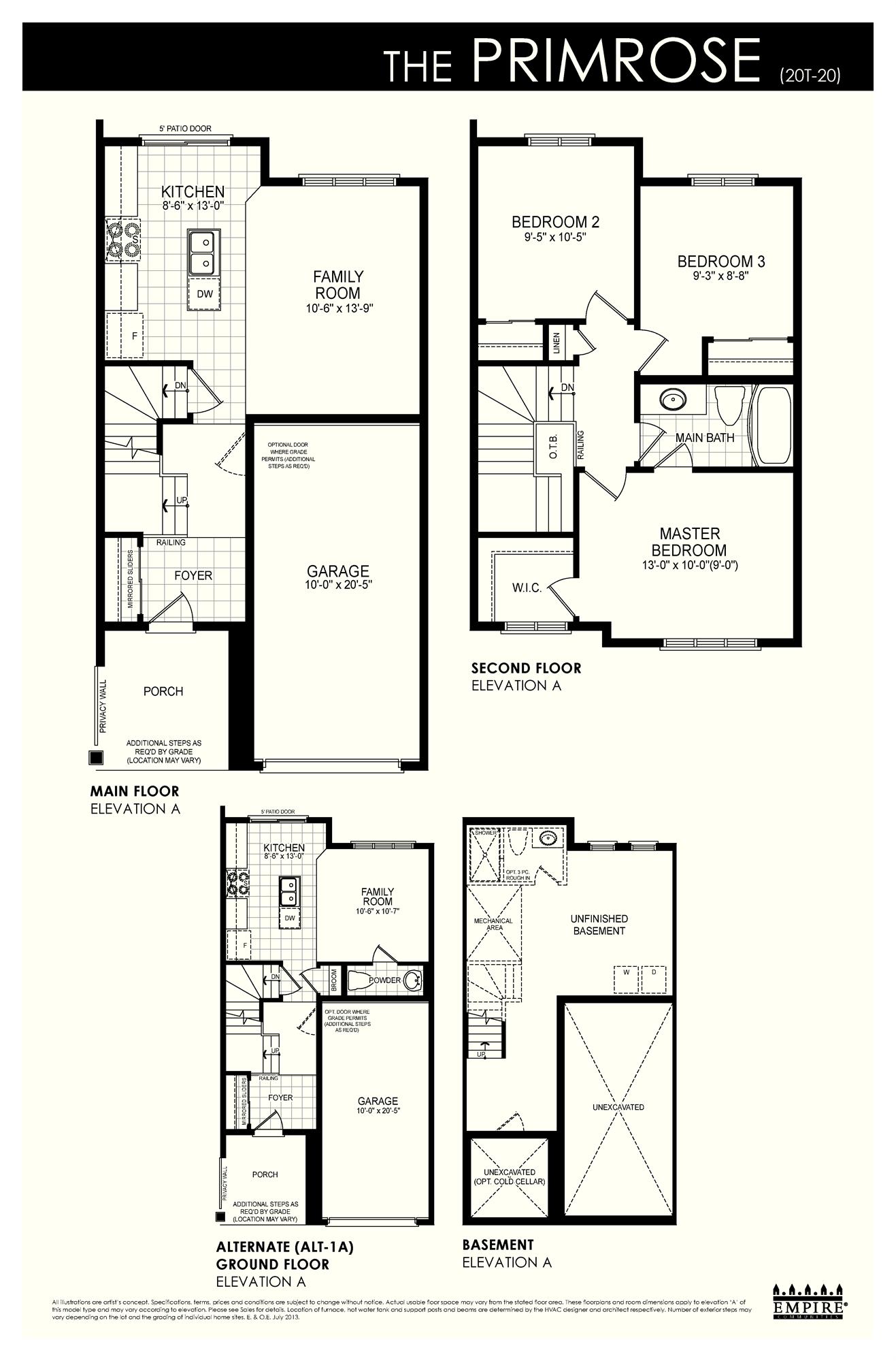 Empire Wyndfield | The Primrose | Floor Plans and Pricing